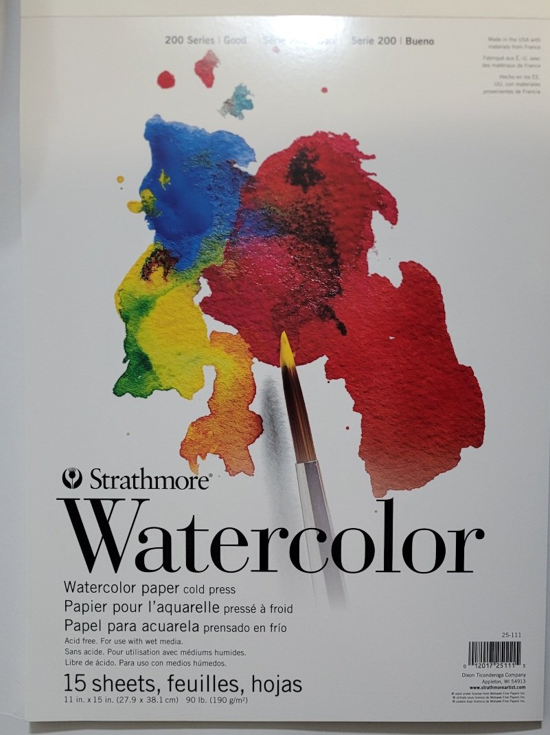 Strathmore 200 Series Watercolor Pad, 11" x 15" - Ashley Hastings